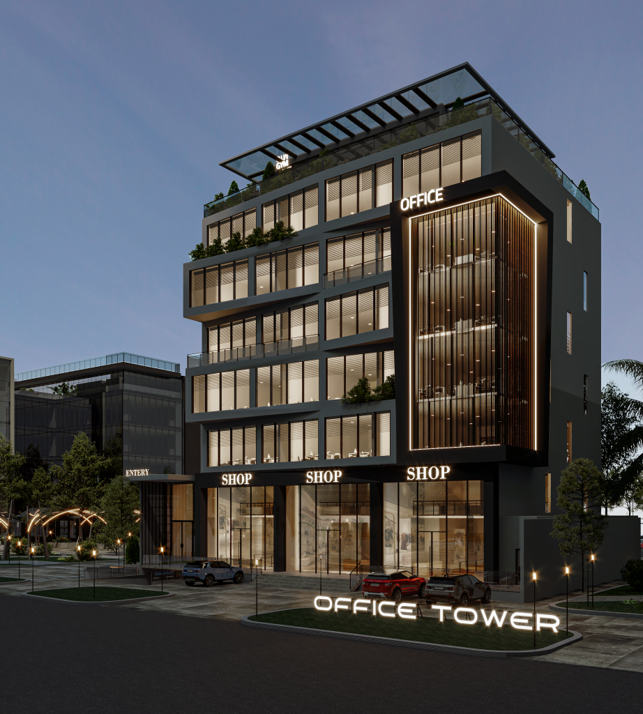 MODERN ADMINISTRATION BUILDING - Axis architects